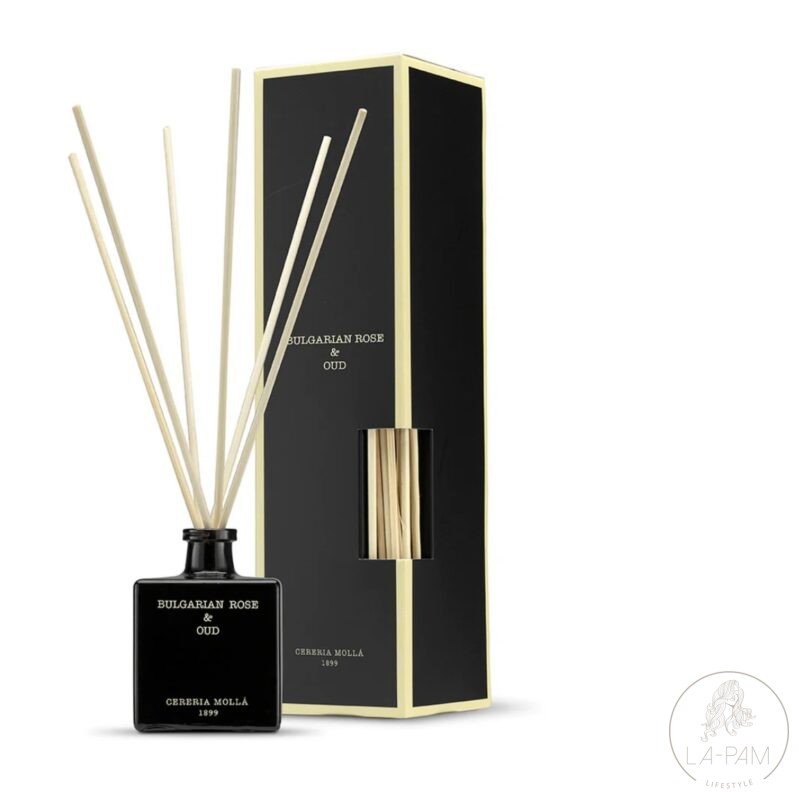 Cereria Molla 1899 - Reed Diffuser 100ml - Bulgarian Rose & Oud - La ...